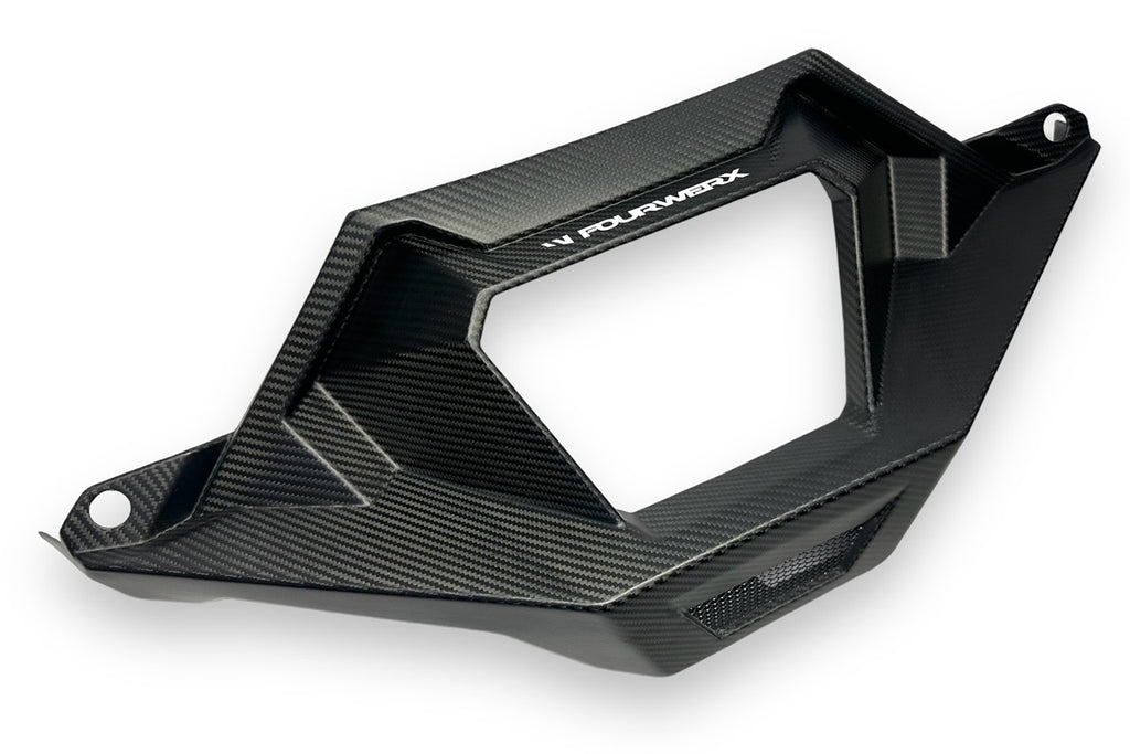 2021 + POLARIS RZR PRO R ( ONLY ) - CARBON FIBER EXHAUST SURROUND ...