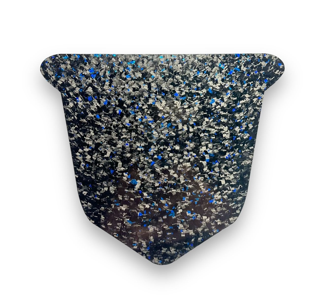 UNIVERSAL 'BLUE DISCO' FORGED CARBON FIBER REAR NUMBER PLATE | FourWerx ...