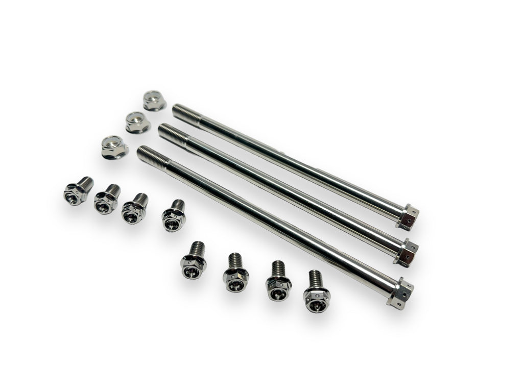 TRX450R 06+ TITANIUM FULL MOTOR MOUNT BOLT KIT | FourWerx Carbon ...
