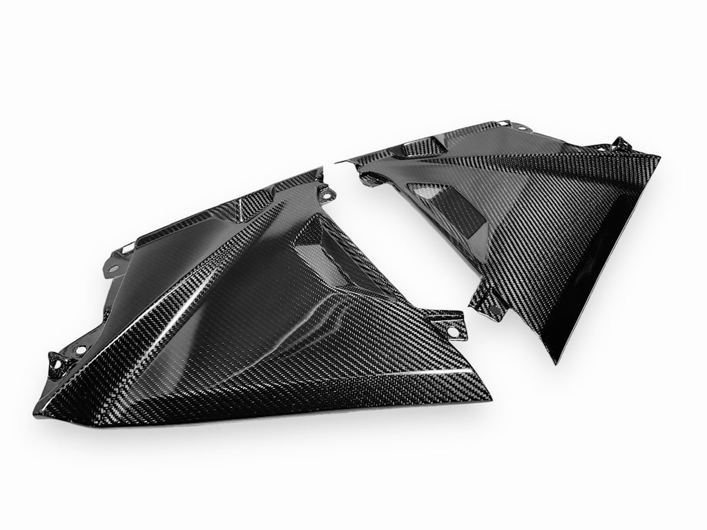 CAN AM MAVERICK R CARBON FIBER UPPER DASH - OUTER PANELS | FourWerx ...
