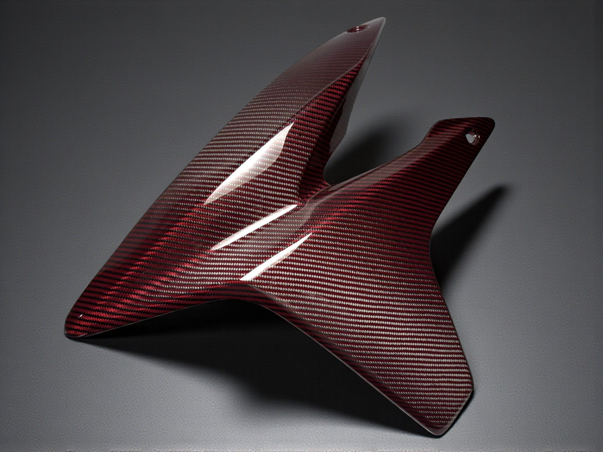TRX450R CARBON FIBER SHROUDS - RED WEAVE – FourWerx Carbon - Carbon ...